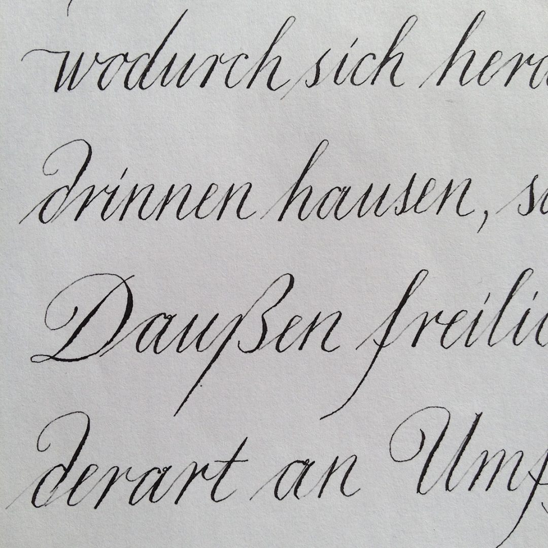 copperplate - hand-schrift-raum